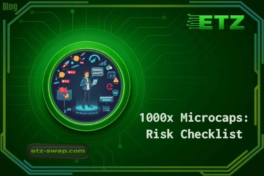 1000x Microcap Coins: Risk Checklist for 2025