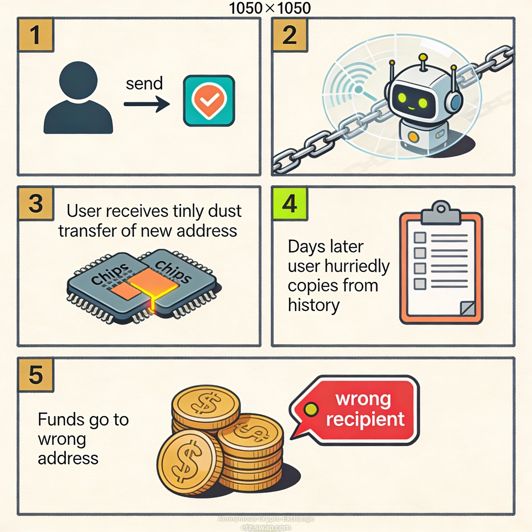 Crypto Dusting & Address Poisoning: Why Tiny Transfers Show Up