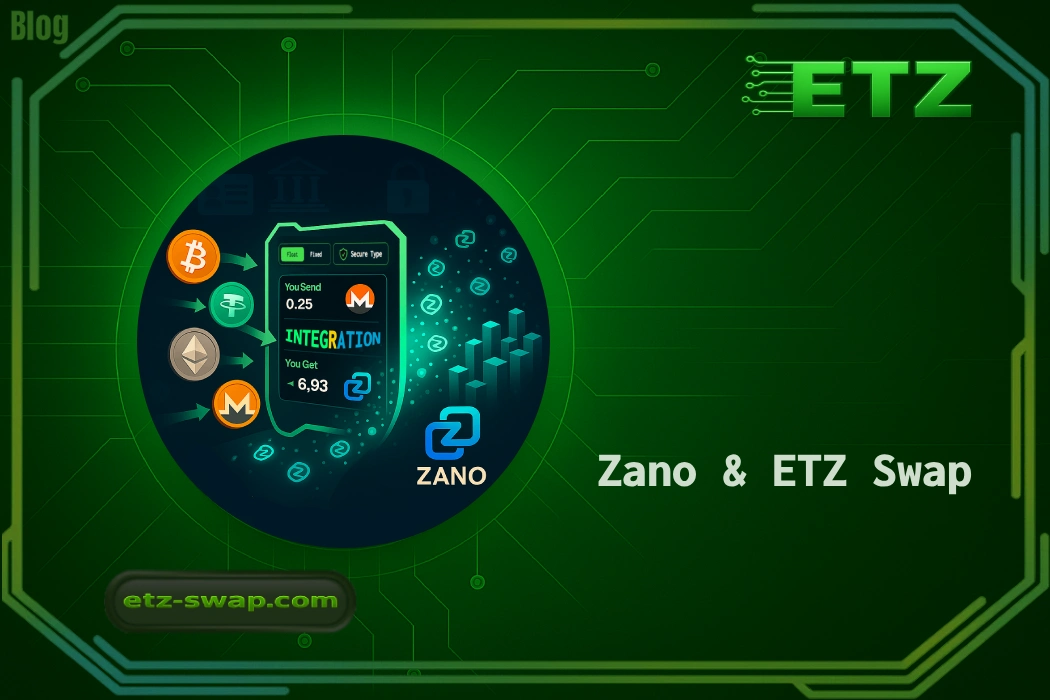 Zano Integrated with ETZ Swap